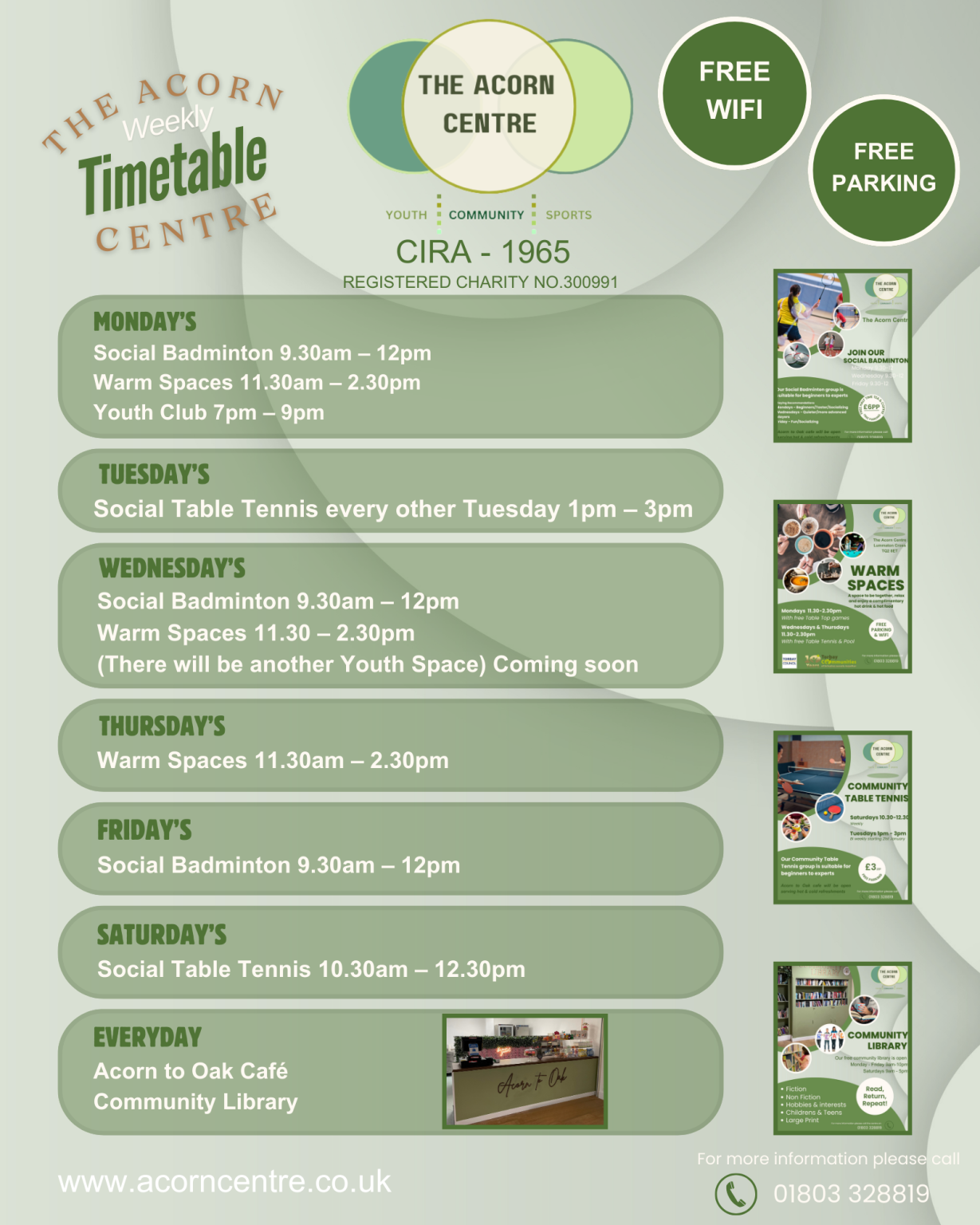 The Acorn Centre – Our Centre was established in the 1960's by members ...